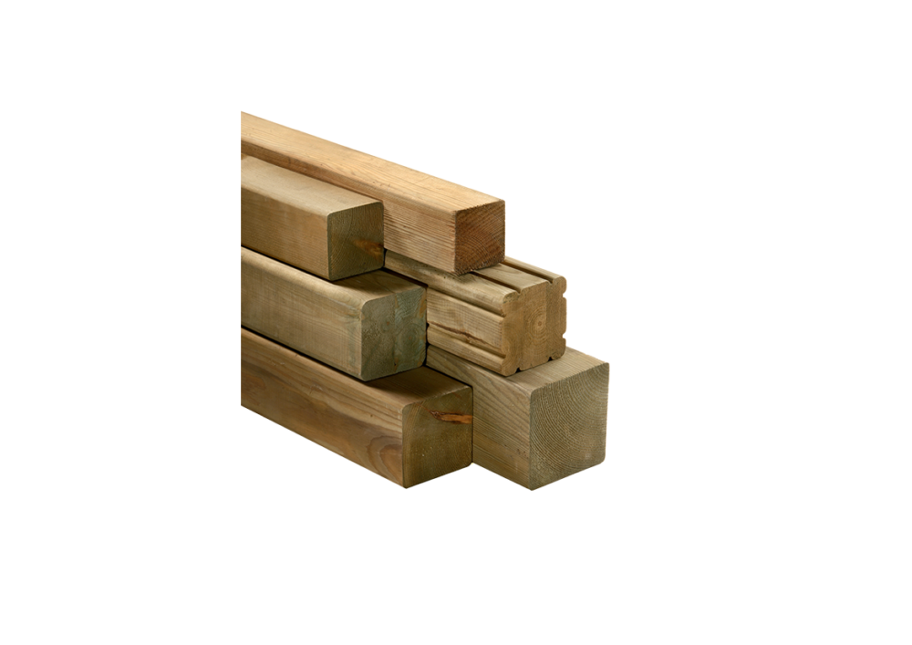 Round impregnated wooden pine pole | Linea Montanalegno | ILT